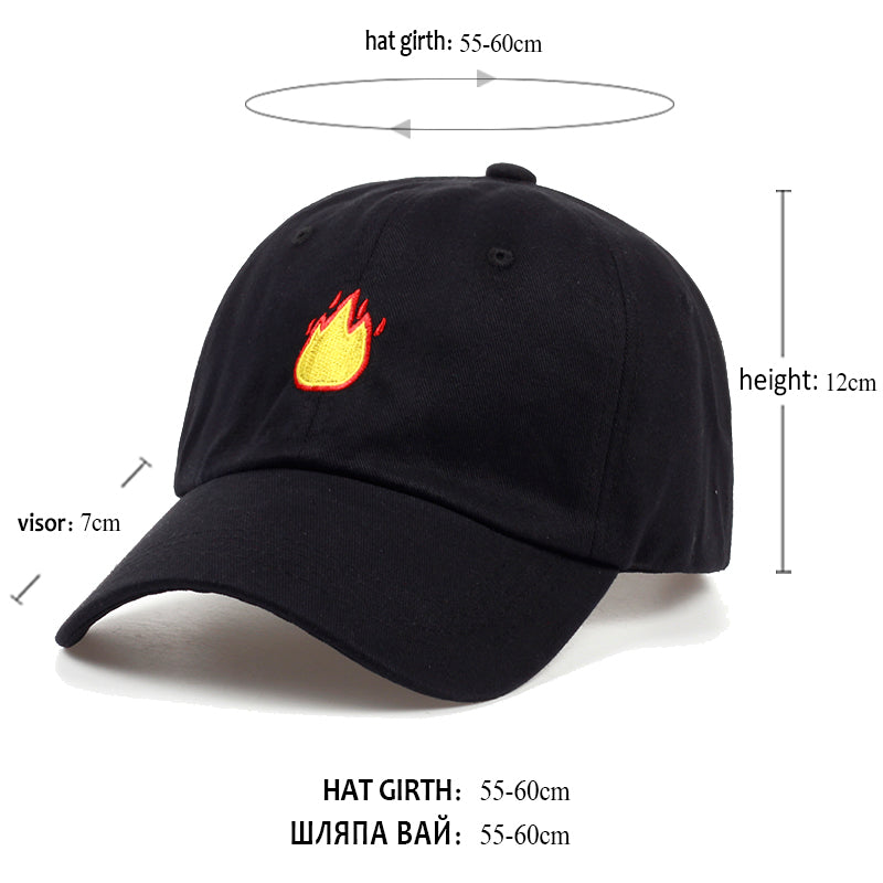 Fire Baseball Cap – AESTHEDEX