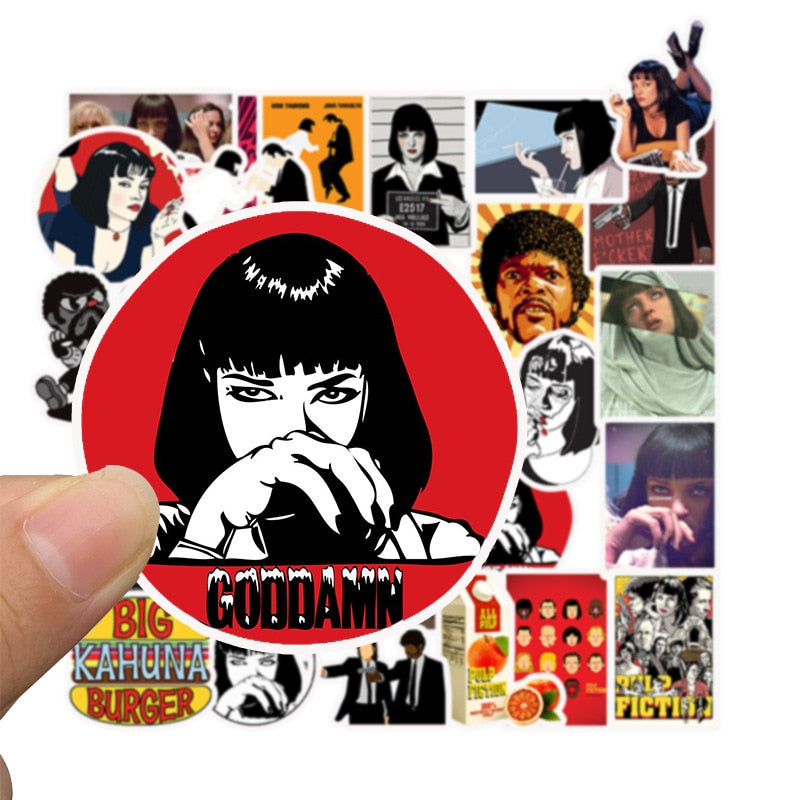 Pulp Fiction Decal Stickers – AESTHEDEX